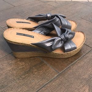 Good Choice | Shoes | Good Choice Janus Wedge Sandals | Poshmark